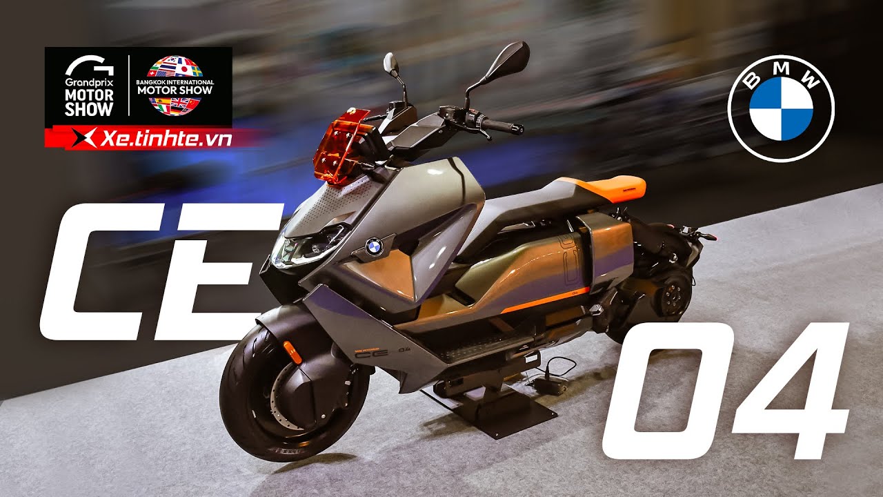BMW CE 04: Maxi scooter điện thiết kế tương lai, giá gần 600 triệu ...