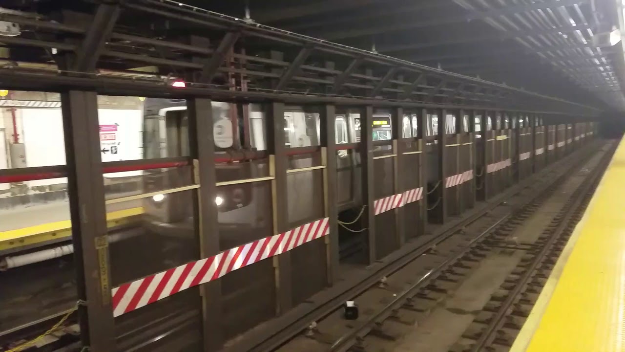 R143 L Train at 1st Avenue - YouTube