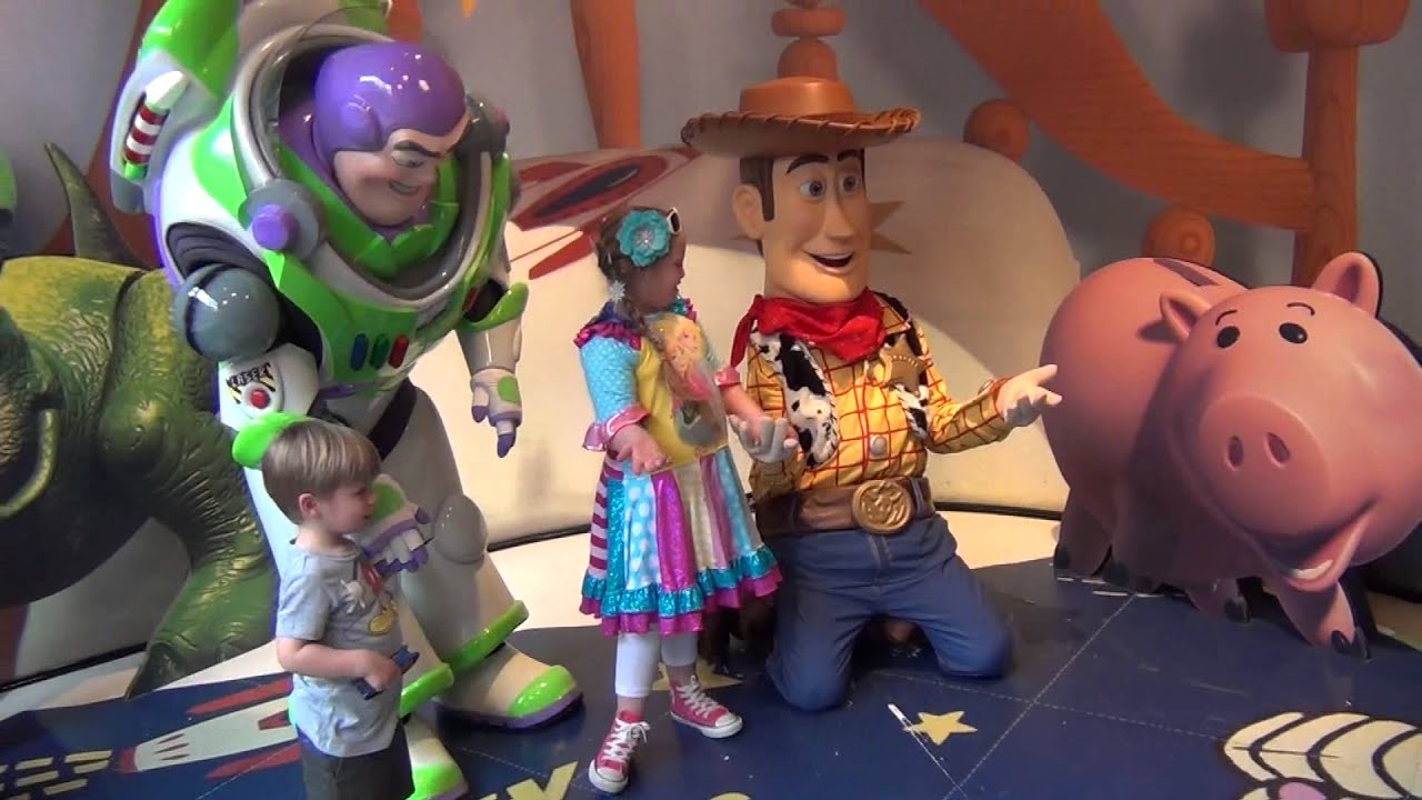 Meeting Woody and Buzz - YouTube