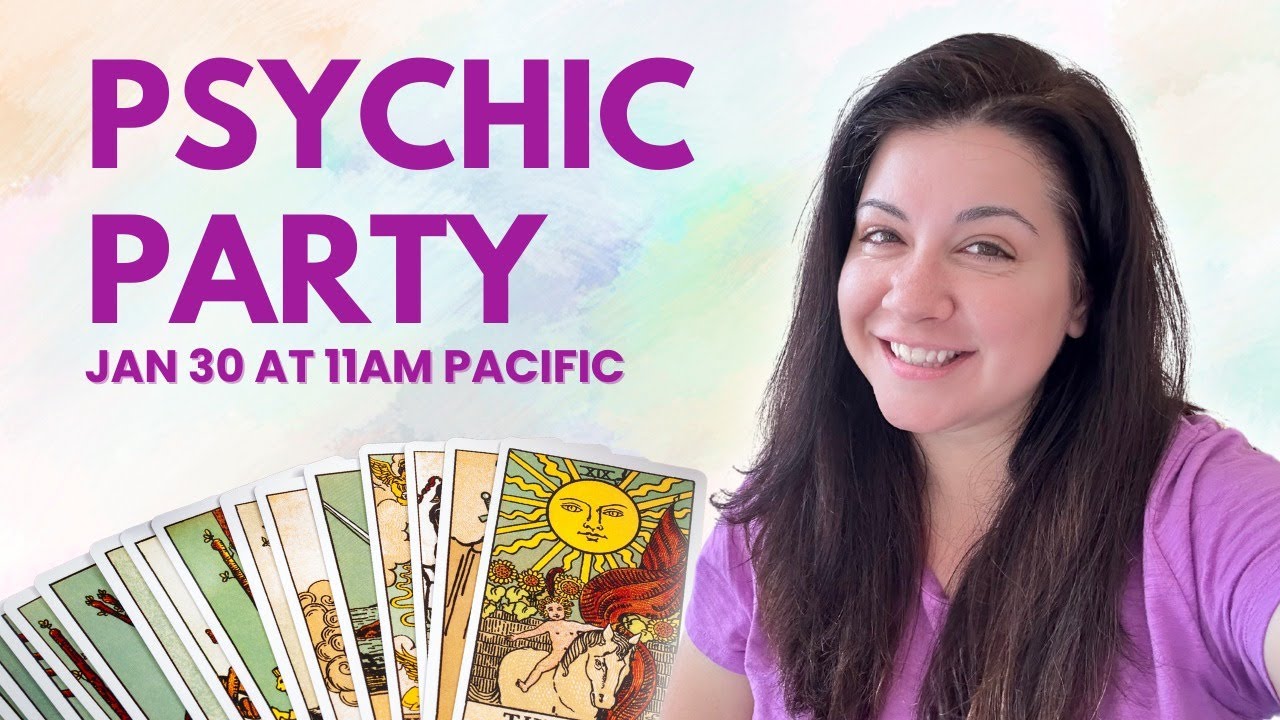 Psychic Party! Live tarot, intuitive & mediumship readings! - YouTube