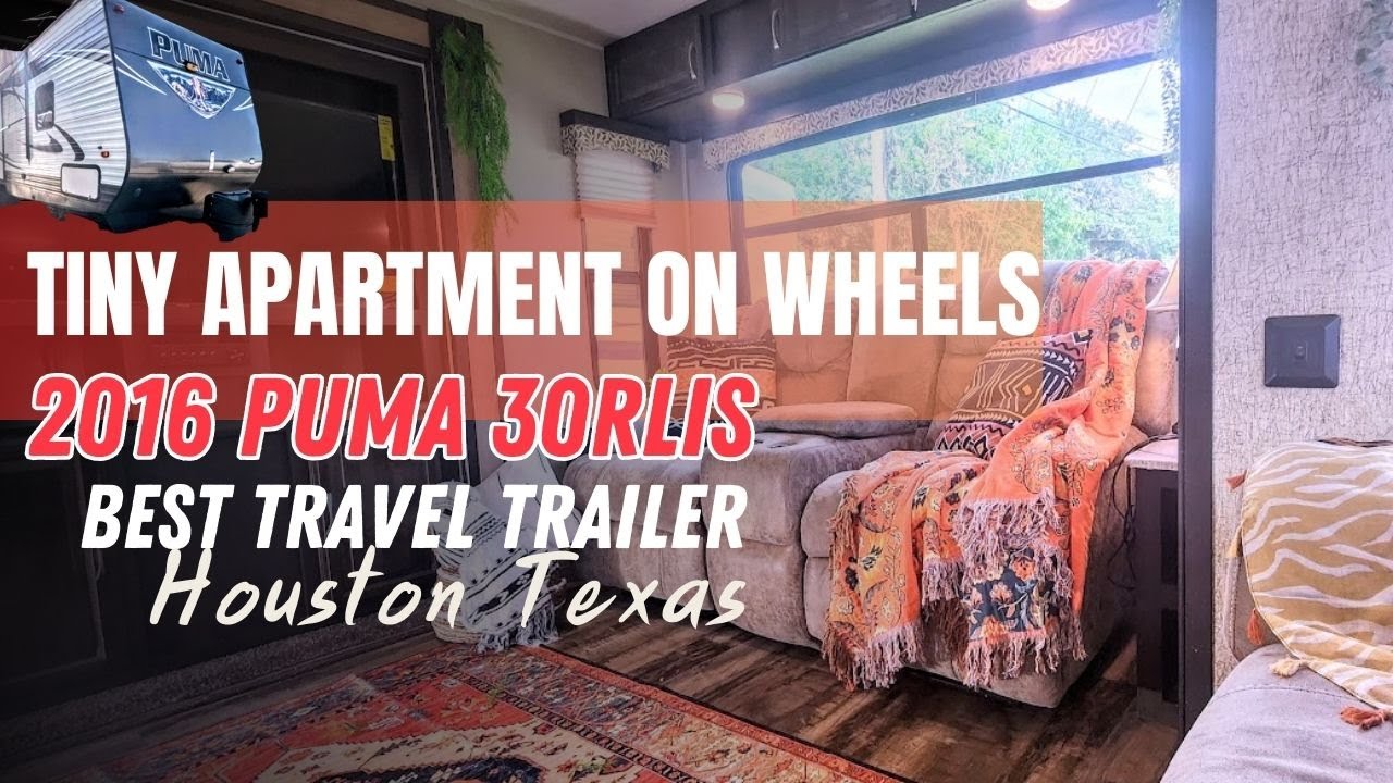 Tiny Apartment on Wheels | Amazing Travel Trailer in Houston Texas ...