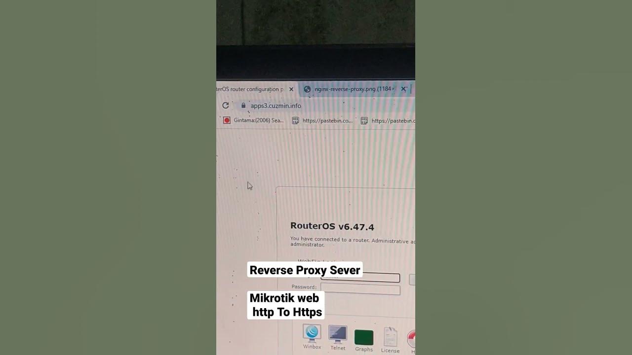 Nginx Reverse Proxy Make Mikrotik web http to https - YouTube