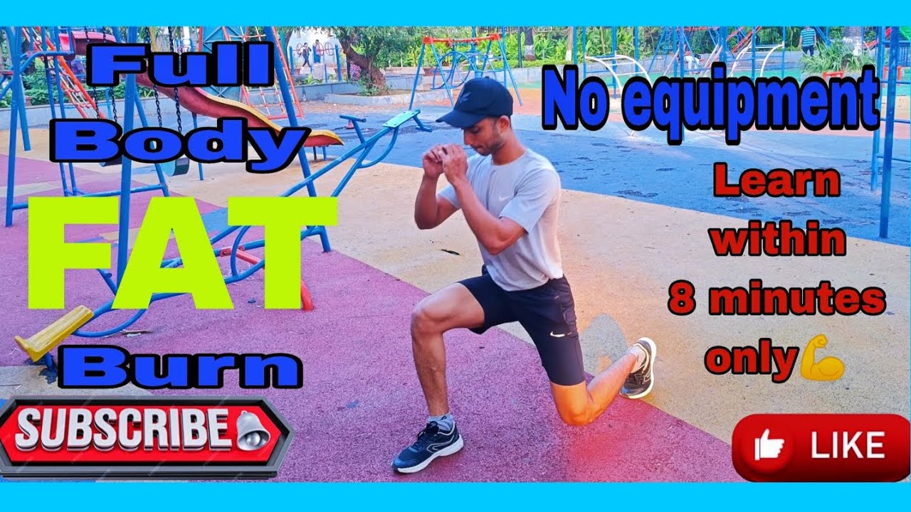 Full Body Fat Loss Workout At Home | Fat Burning Workout | For ...