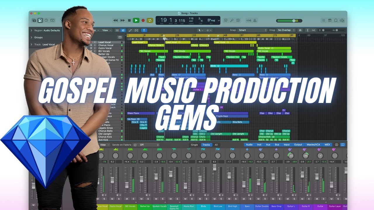 EASY Gospel Music Production GEMS (Try This) - YouTube