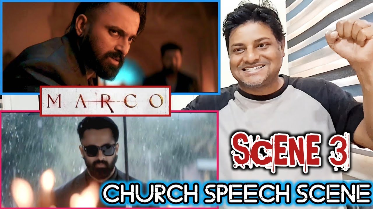 Marco movie Reaction | Marco Church speech scene | Marco Malayalam ...