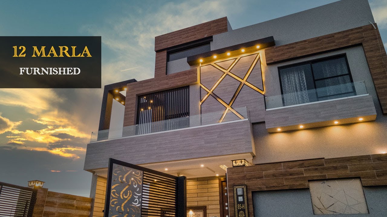 12 Marla House by Orna Design Dream Gardens, Lahore - Pakistan - YouTube