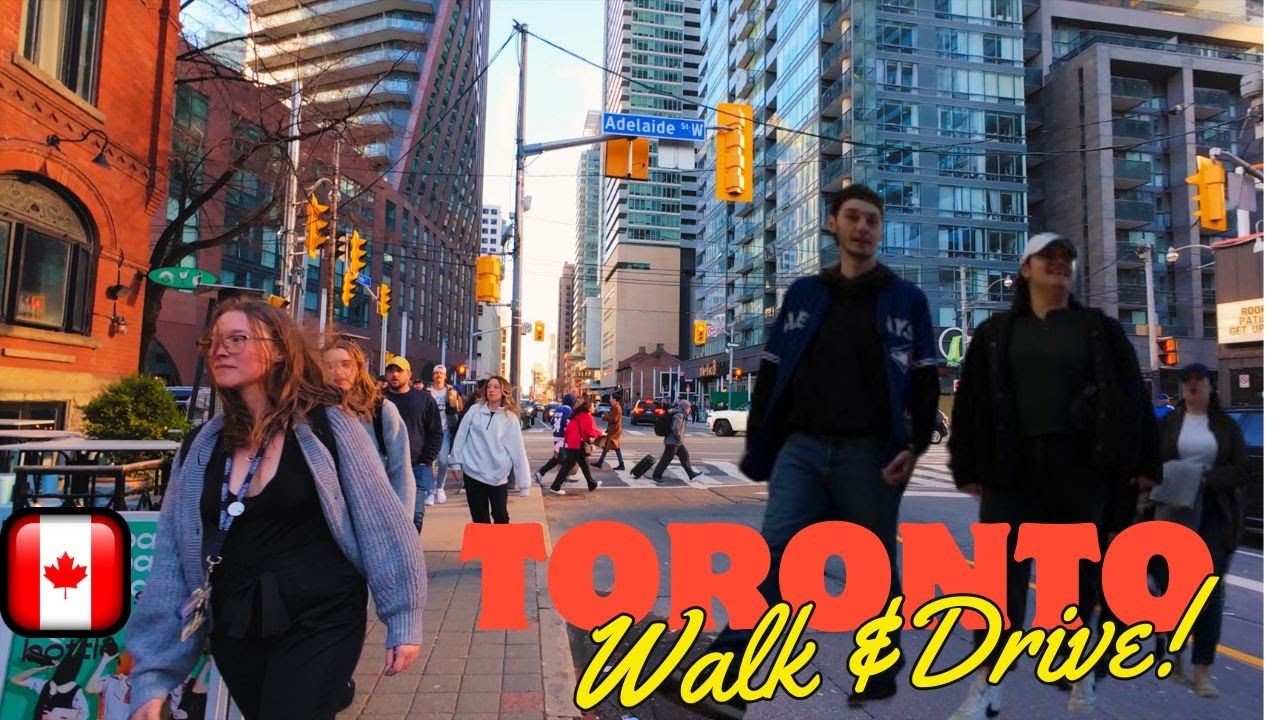 Toronto Walk & Drive: Daytime Adventure in the 6ix - YouTube