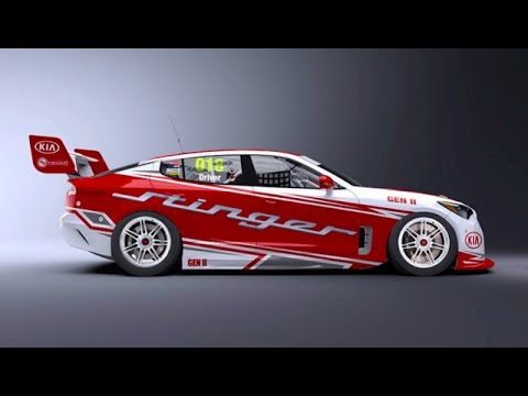 track car compilation - KIA TCR Stinger GT - 기아 k8 스팅어 - YouTube