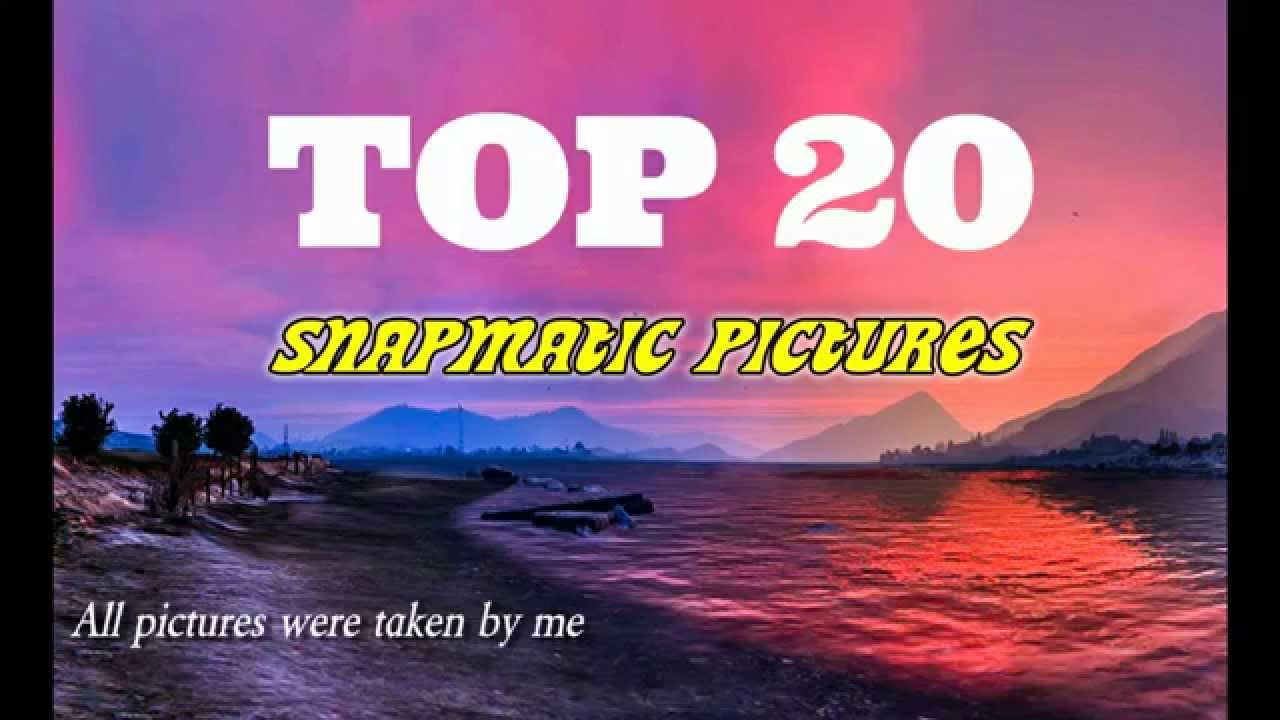 GTA 5 - TOP 20 Snapmatic Pictures - YouTube