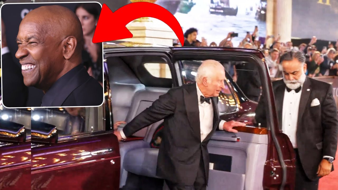 Historic Moment Denzel Washington Tells His Majesty the King - I Don’t ...