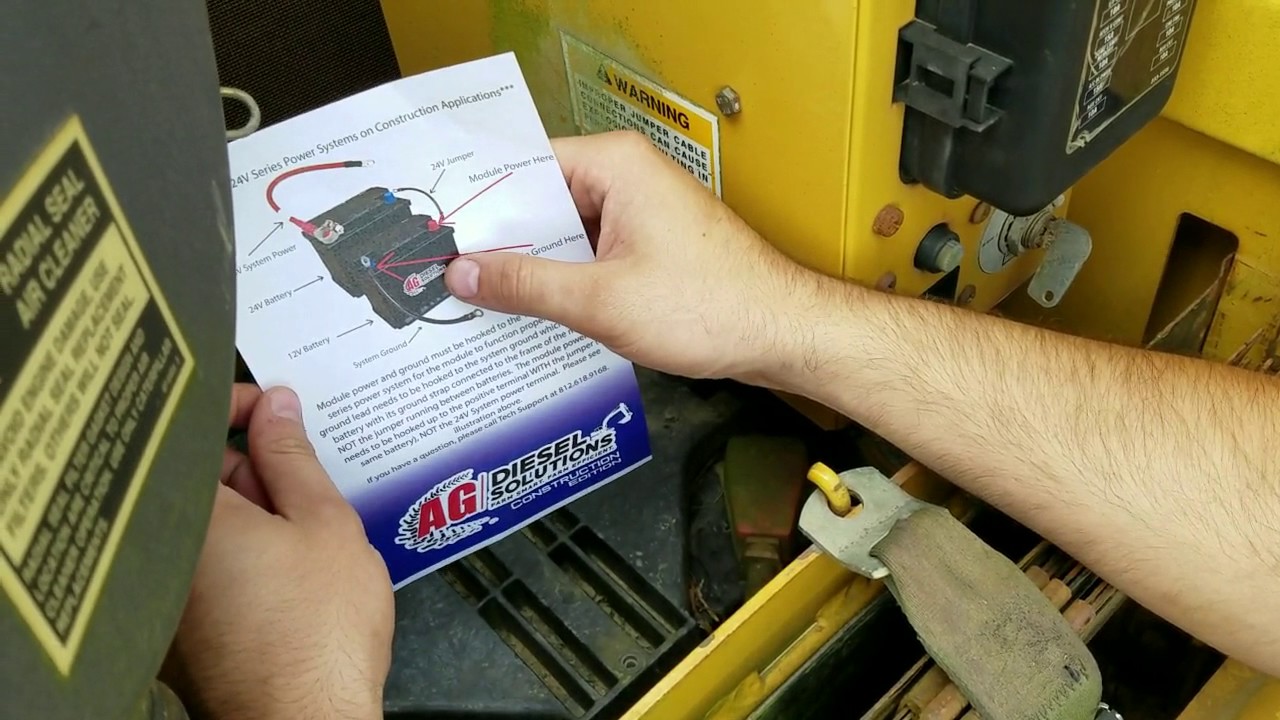 Module Power and Ground Installation on a 24 Volt Electrical System ...