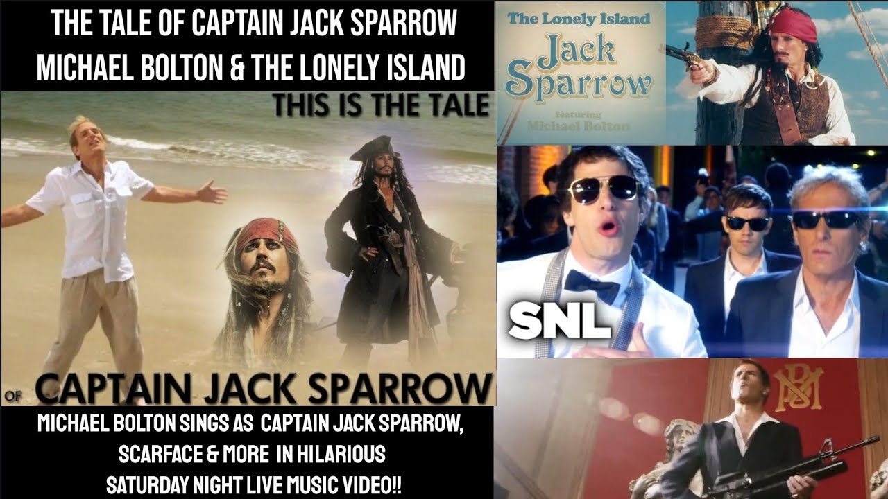 Michael Bolton Parody 'The Tale of Captain Jack Sparrow' × SNL/The ...
