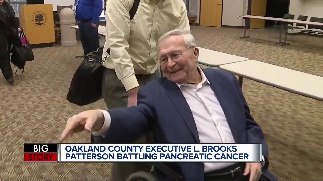Oakland County Executive L. Brooks Patterson says he has stage-4 ...