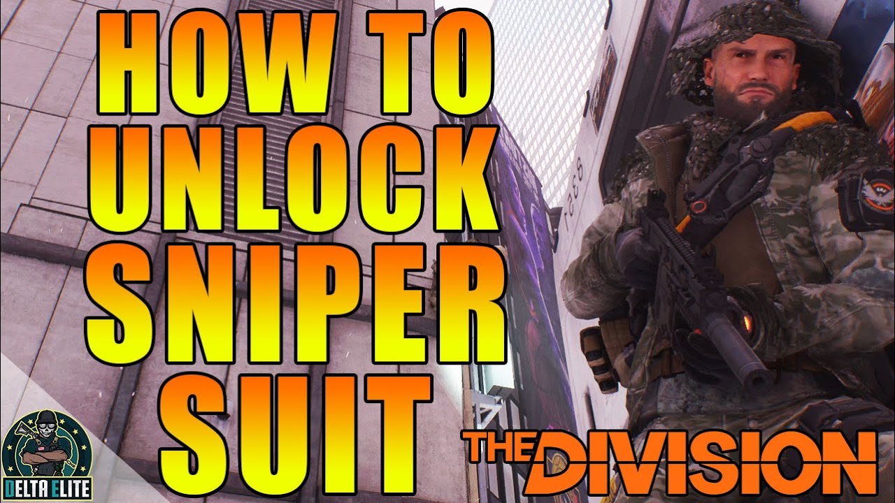 The Division - HOW TO UNLOCK GHILLIE/SNIPER SUIT IN MULTIPLAYER ...