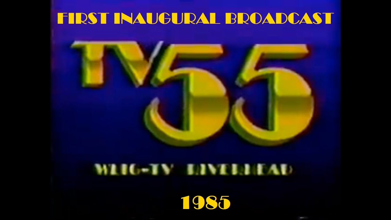 FIRST INAUGURAL BROADCAST of WLIG-TV55 (1985) Riverhead, L.I. - now ...