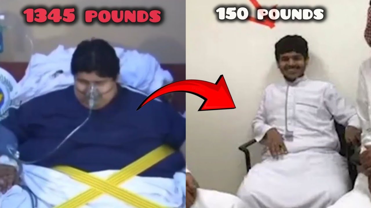 From 1,345 Pounds to 150: Khalid al Sheri’s Incredible Weight Loss ...