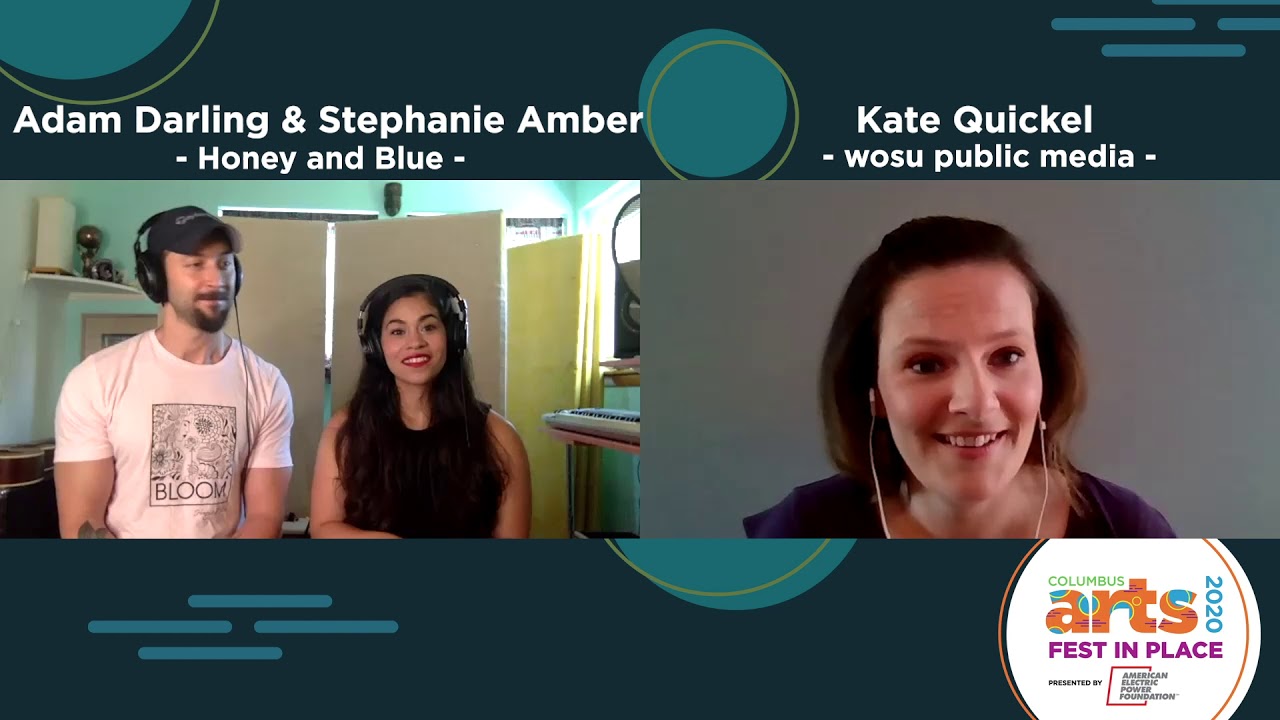 Stephanie Amber & Adam Darling of Honey & Blue interview followed by ...