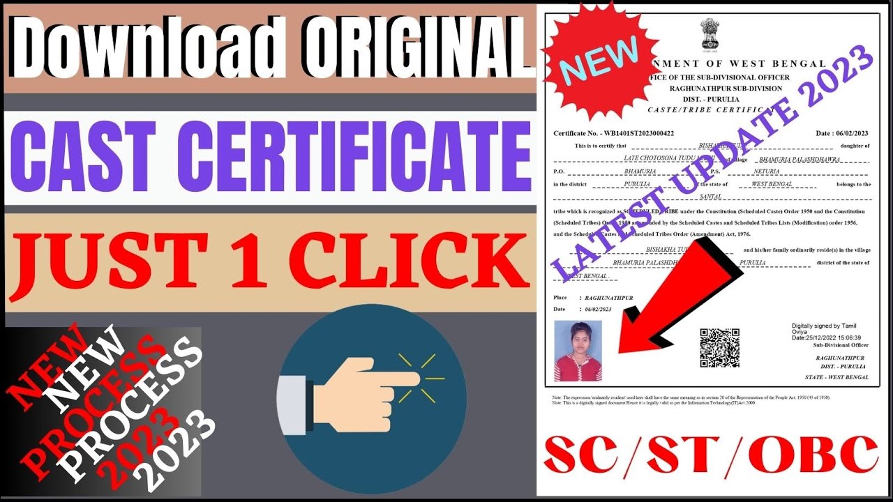 How to Download Cast Certificate Online I Cast Certificate Download ...