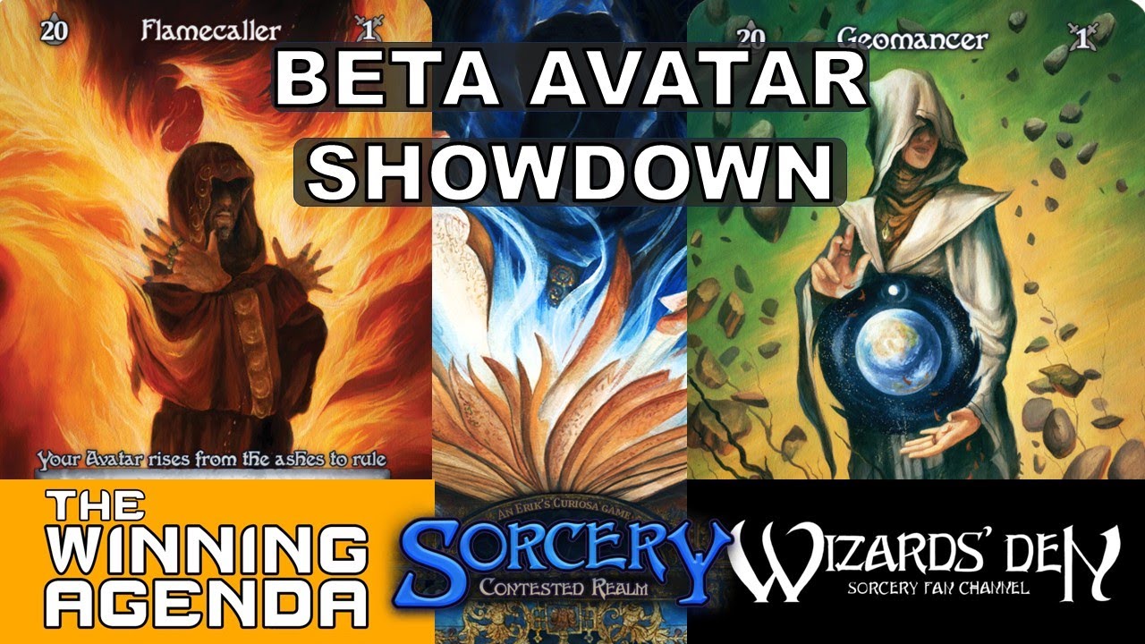 Sorcery: Contested Realm - Beta Avatar Battle - Flamecaller v Geomancer ...