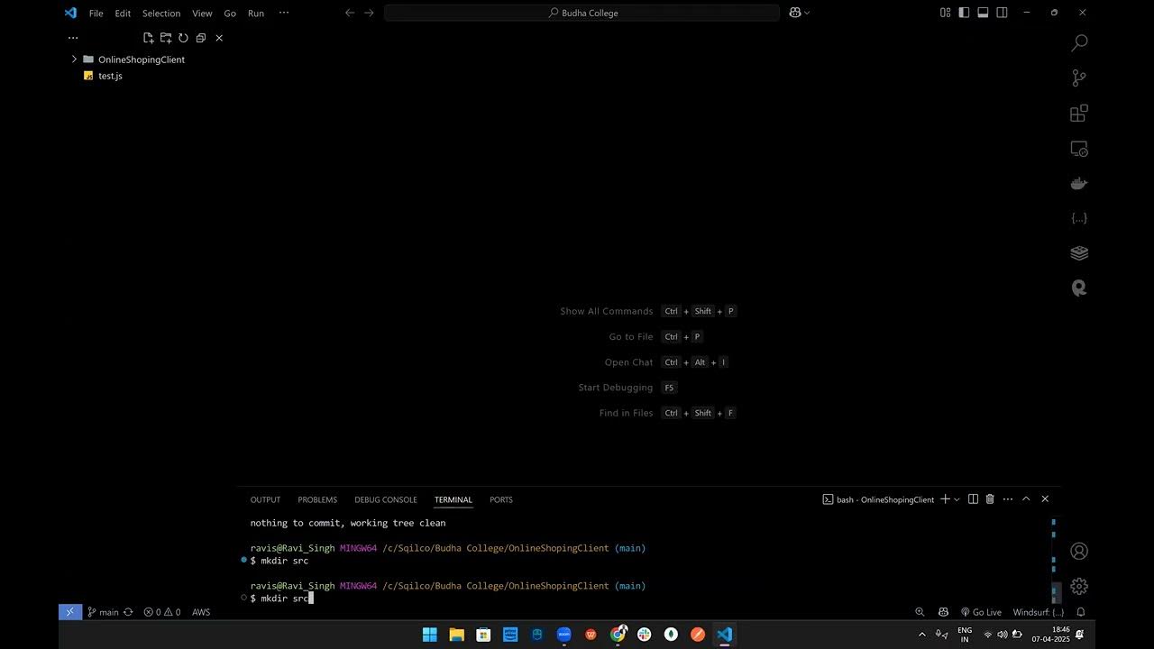 How to Create Git Repo and Push Data in Github - YouTube