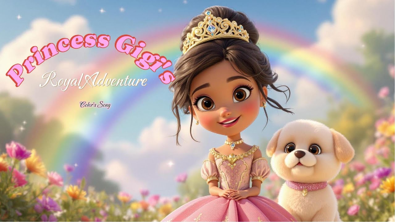 Princess Gigi's Royal Adventure - The Color Song! - YouTube