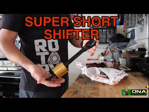 SUPER SHORT SHIFTER FOR THE RX7 - YouTube