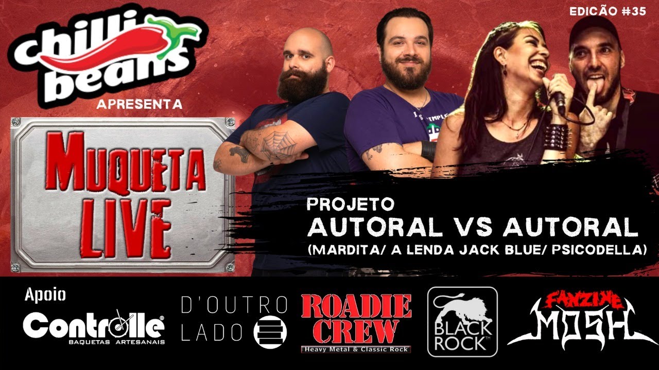 Projeto Autoral vs Autoral - Muqueta Live #35 ( Muqueta Na Oreia ...