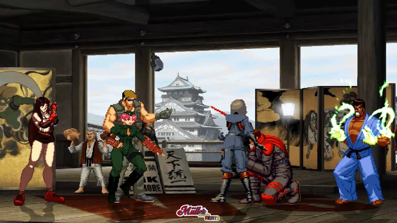 🔥 Fevrier & Clark vs Whip & Maxima 💥 CAPCOM VS SNK EVOLUTION KORE ...