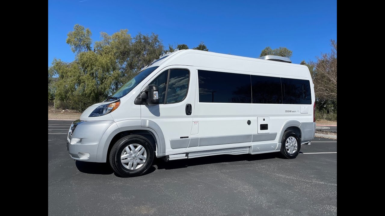 2023 Roadtrek Zion SRT 600AH Lithium Power System Power Rear Lounge ...
