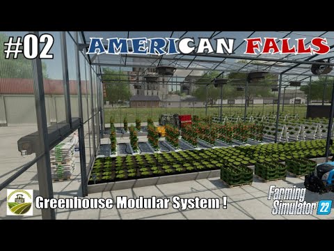 Building a Great Greenhouse Modular System ! | #02 AMERICAN FALLS ...