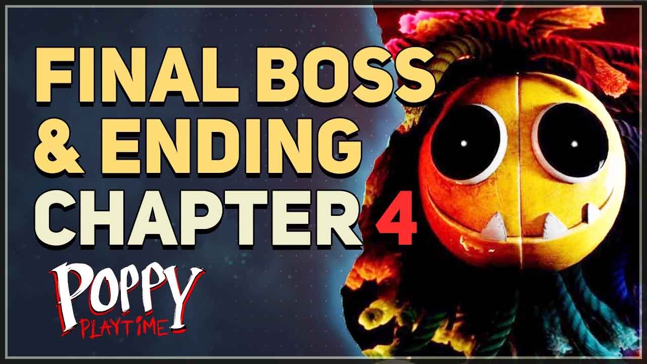 Final Boss & Ending Poppy Playtime Chapter 4 Safe Haven - YouTube