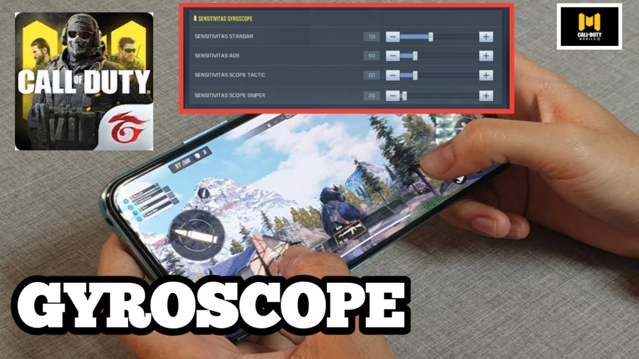 2 Fingers GYROSCOPE Gameplay (HANDCAM)-Call Of Duty Mobile - YouTube