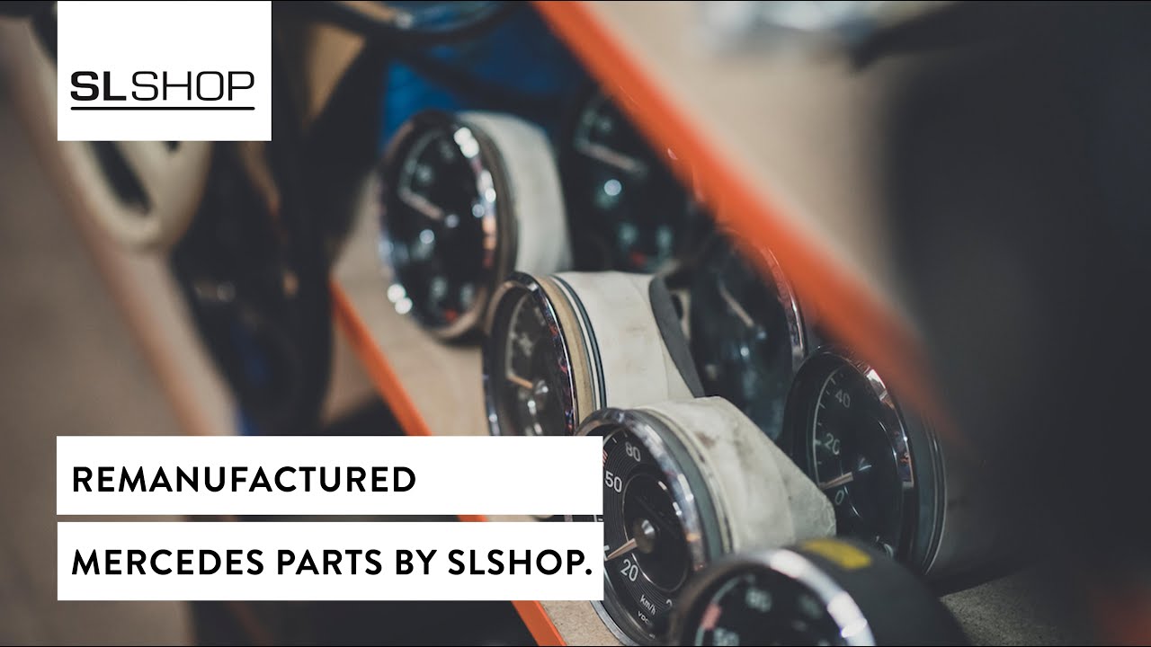 Remanufactured Mercedes Parts by SLSHOP - YouTube