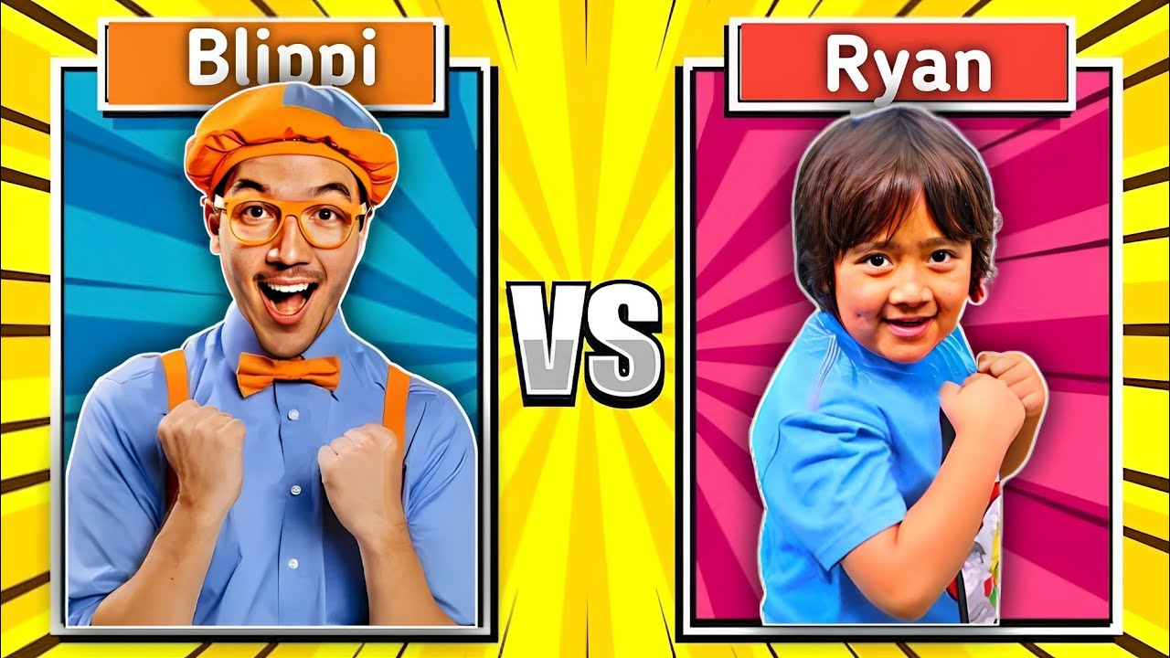 Tag with ryan Vs Blippi world adventure toys Subway running Gameplay ...