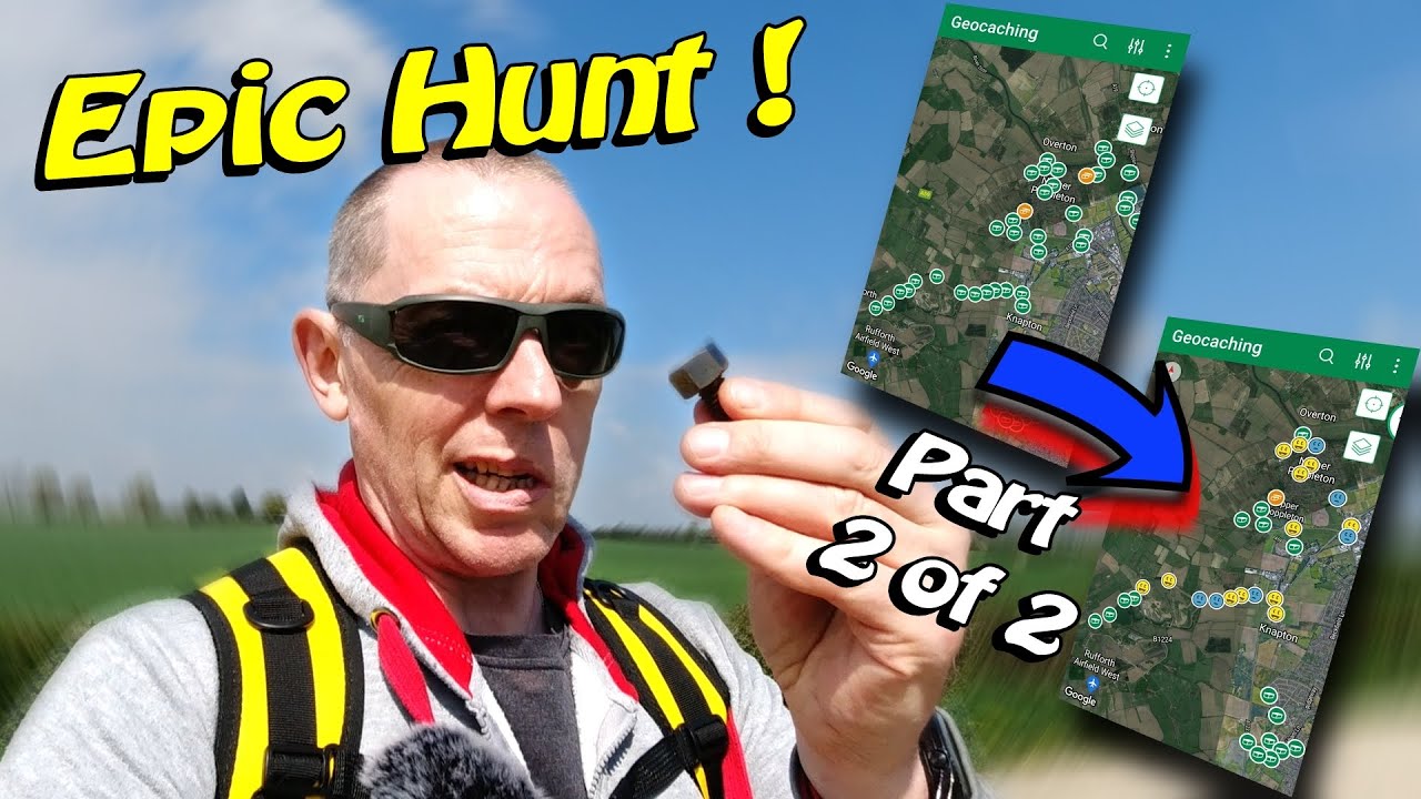 Geocaching UK - Epic Geocache Hunt Pt 2 - YouTube