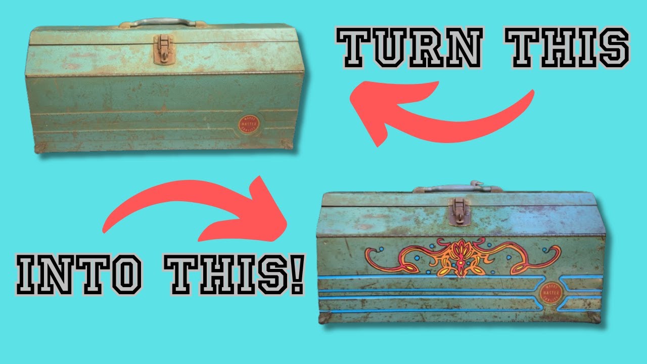 TOOL BOX RESTORATION! EASY AND FUN! - YouTube