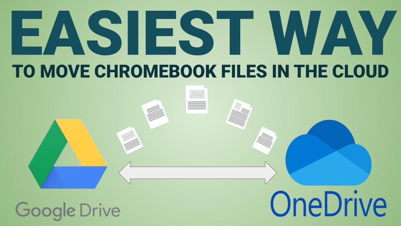 How to easily move files between Google Drive and One Drive on your ...
