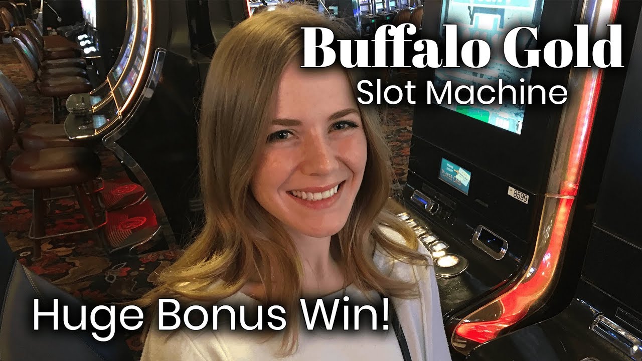Buffalo Gold Slot Machine HUGE WIN! More than 50 spins!!! - YouTube