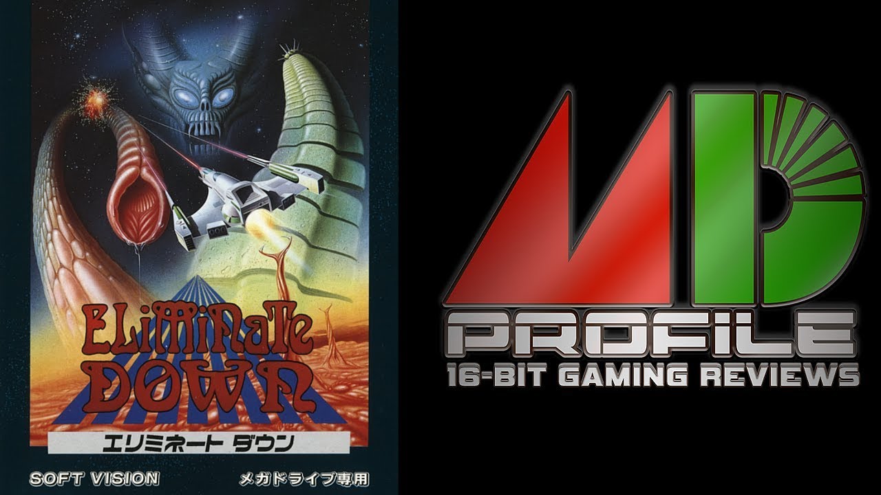 Eliminate Down Review (Mega Drive) — MDP - YouTube