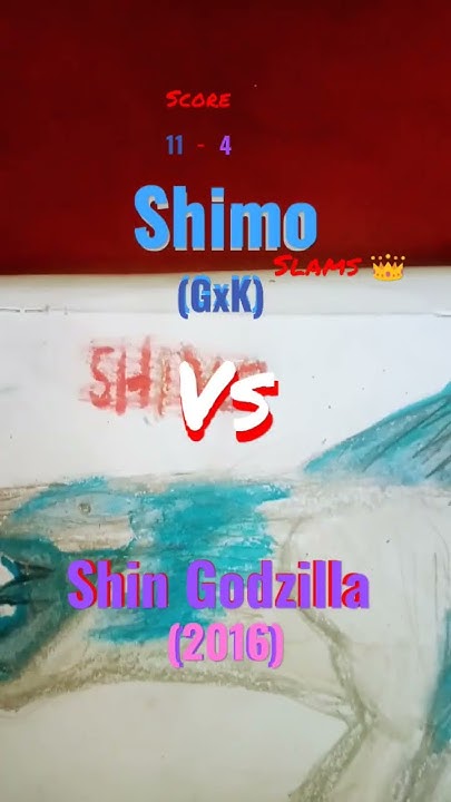 Shimu (GXK) Vs Shin Godzilla (2016) - YouTube