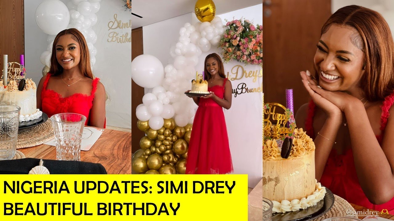 SIMI DREY BEAUTIFUL BIRTHDAY FROM HER HUSBAND AND FRIENDS - YouTube