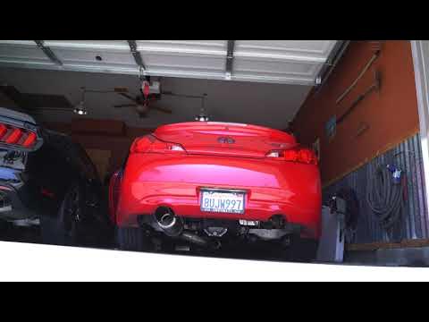 Infiniti G37 Tomei Exhaust - YouTube