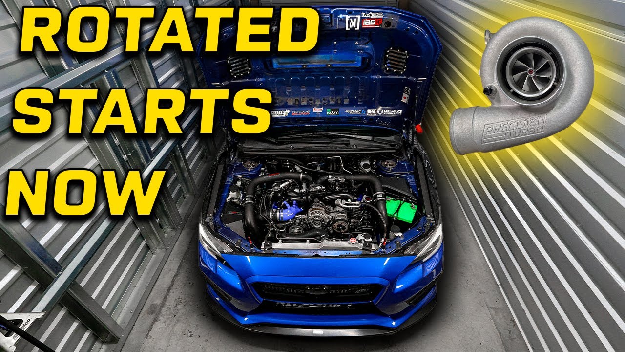 The STI Rotated Turbo Build Begins (Saying Goodbye to Stock Location ...