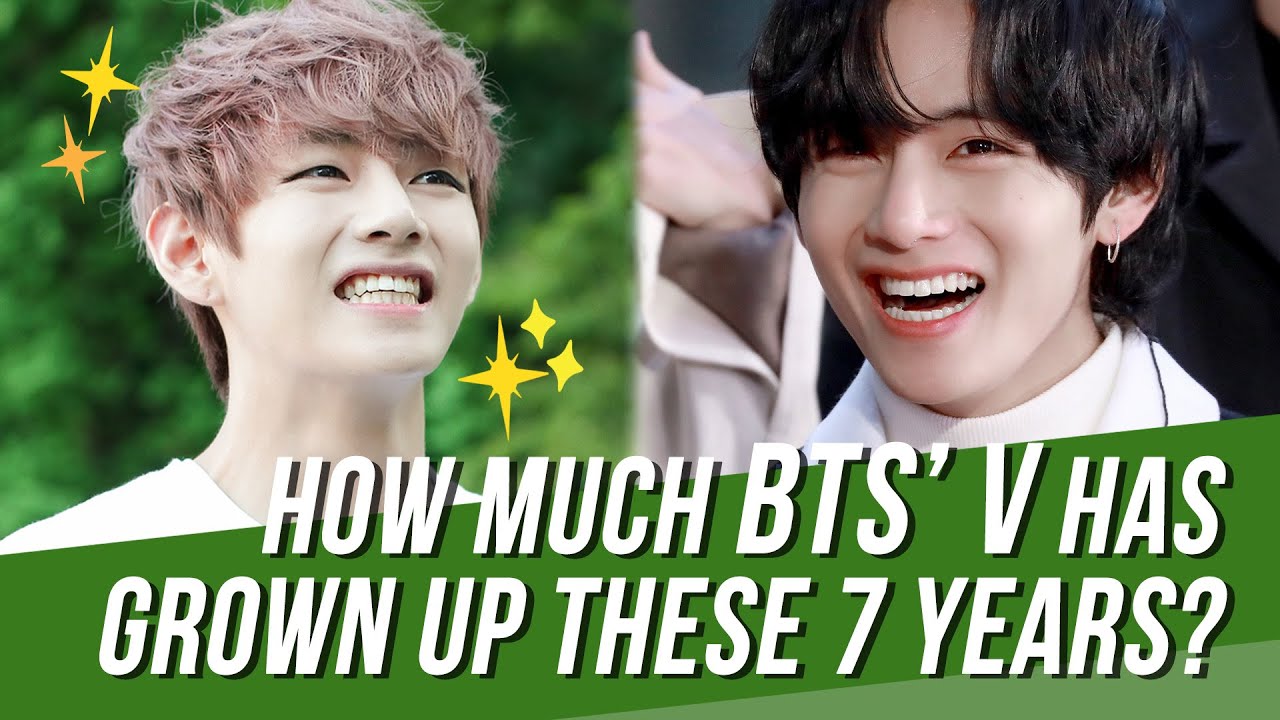Here's How Much BTS' V has Grown up in 7 Years, Seen from His Music ...
