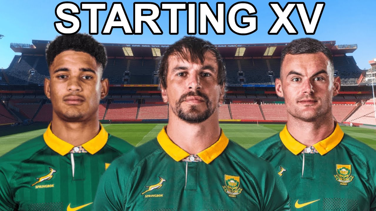 Best SPRINGBOKS Starting XV for SPRINGBOKS vs ARGENTINA! Rugby ...