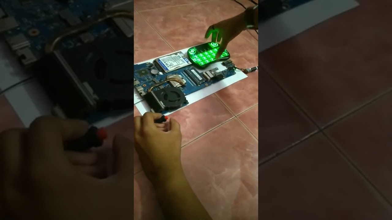 Turning Laptop into Pc - YouTube