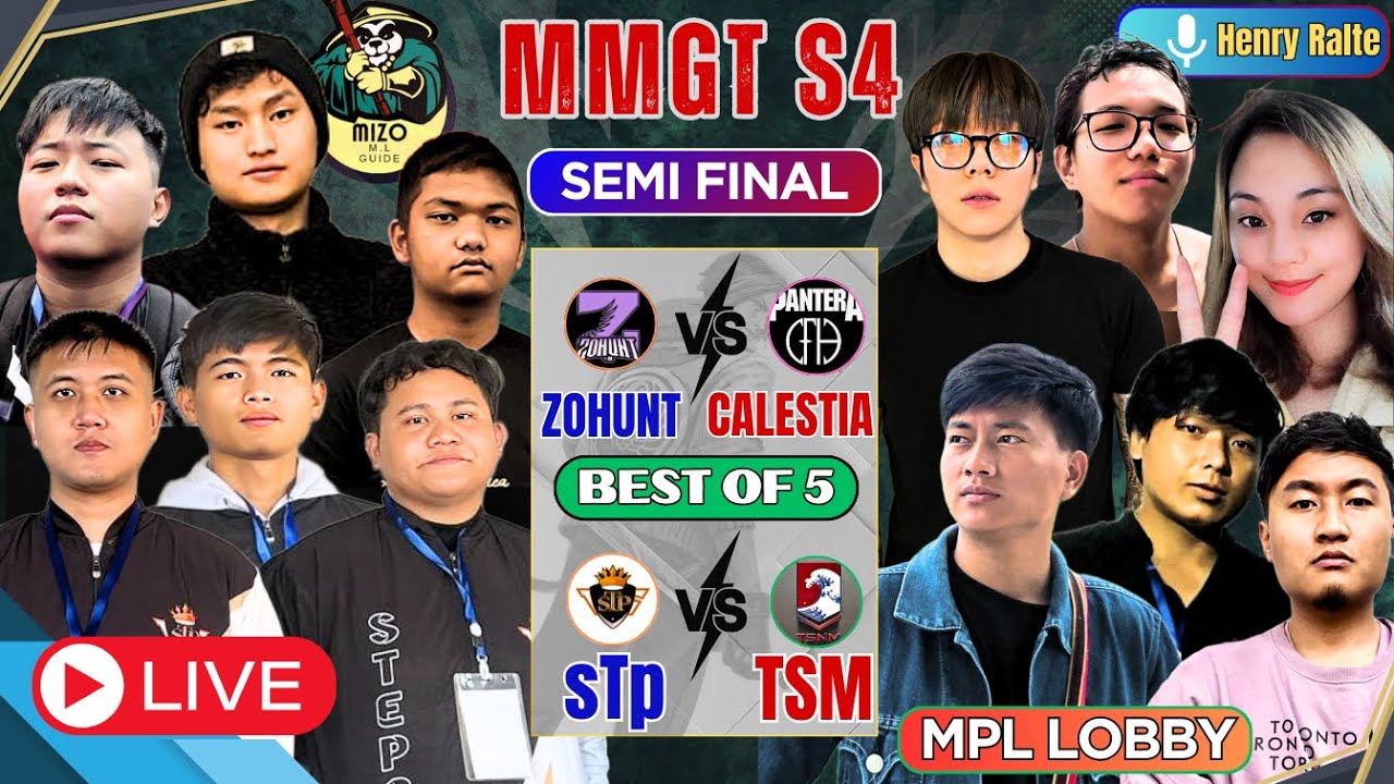 🔴Mizo ML Guide | (MMGT) S-4 | Semi Final | +Giveaway |#mlbb # ...