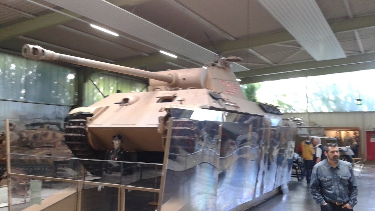 Real remote controlled Panther tank at Technik Museum Sinsheim. - YouTube
