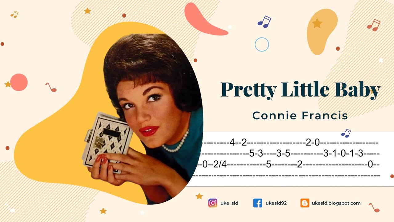 Preety Little Baby | Connie Francis | Ukulele Tabs | Uke Sid - YouTube