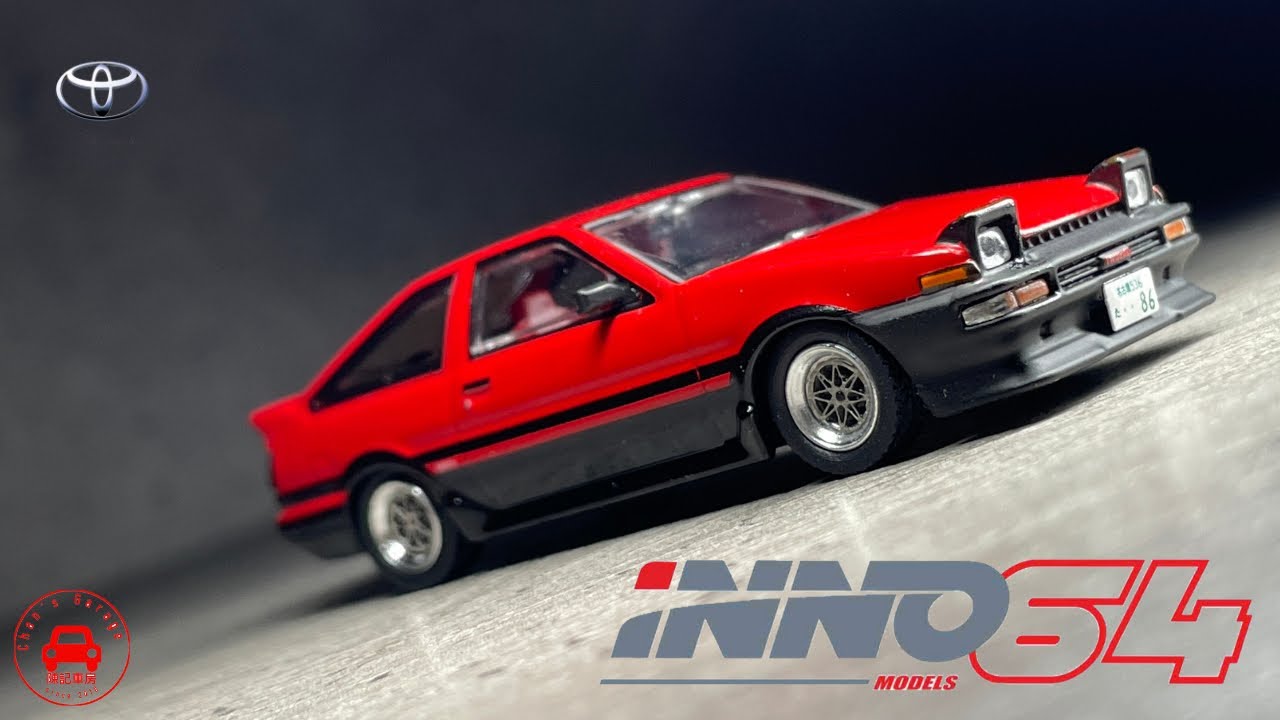 Inno64 1/64 Toyota Sprinter Trueno AE86 - YouTube